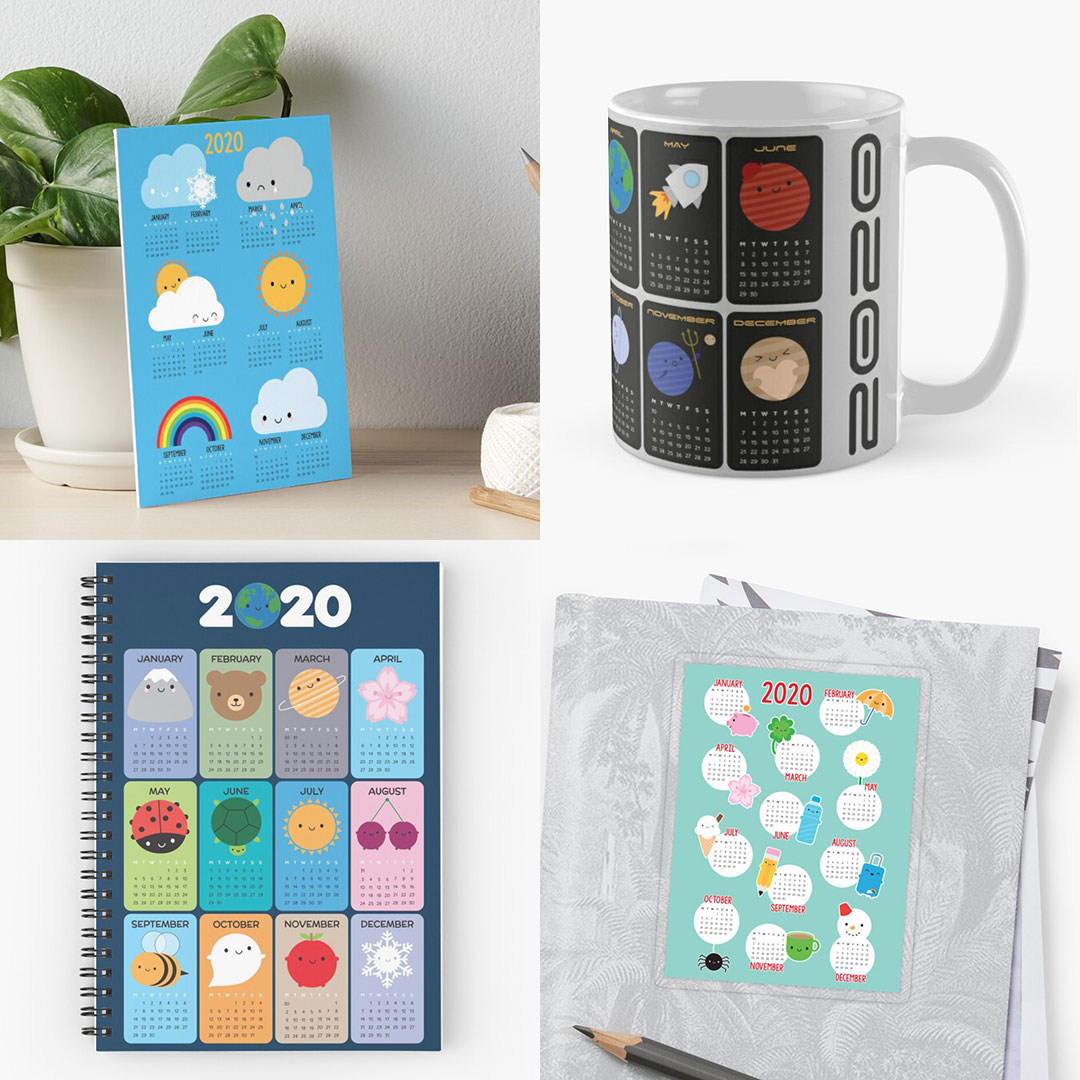 2020 Calendar – Ghost Favourites – Asking For Trouble