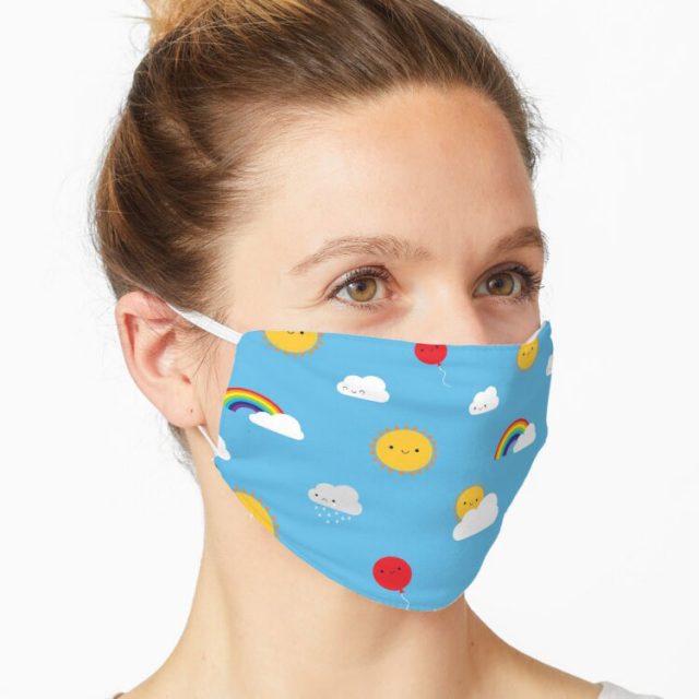 New! Face Masks at Redbubble – Asking For Trouble