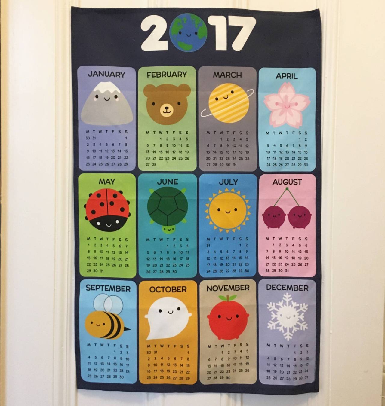 How To Make A Cut & Sew Tea Towel Calendar From Spoonflower – Asking ...