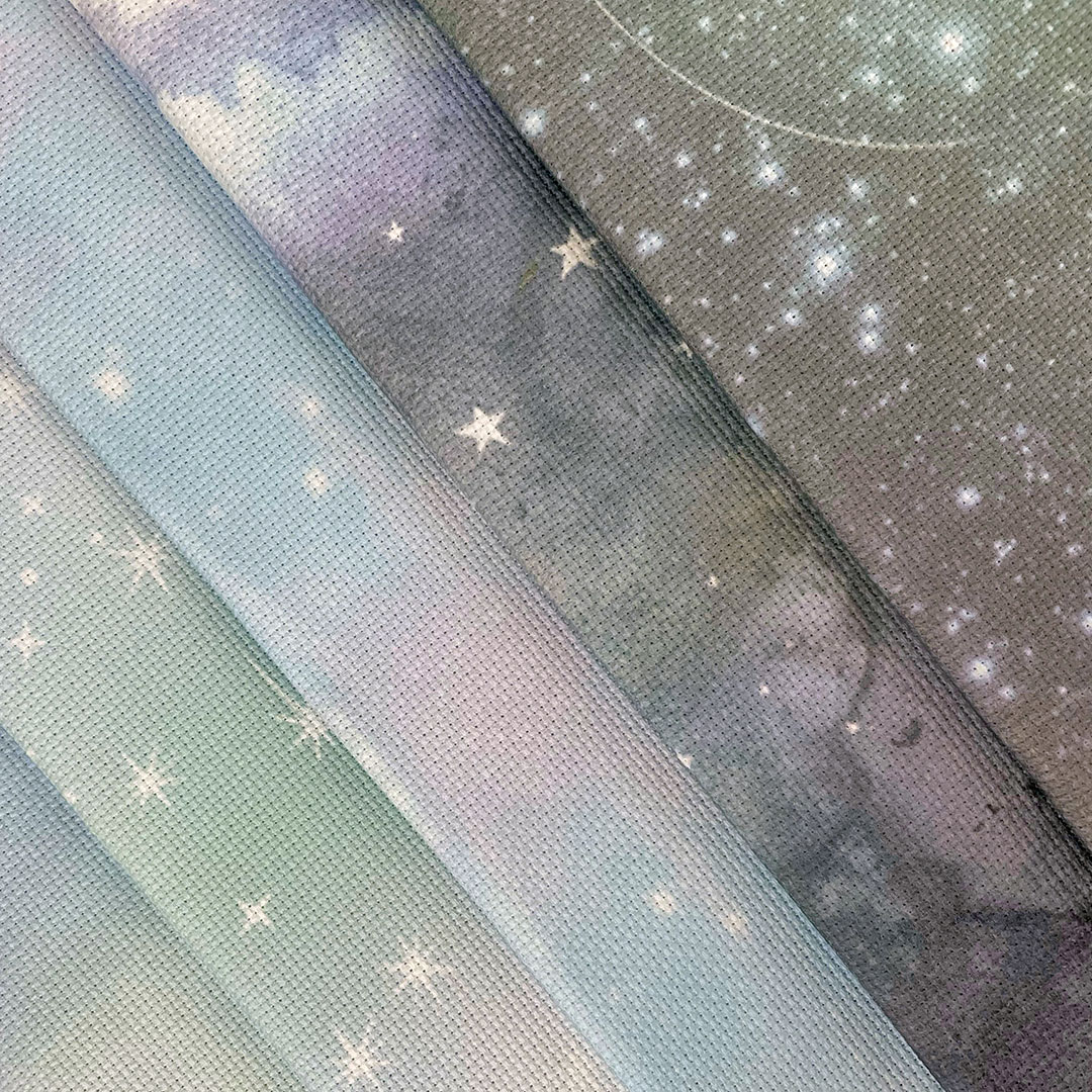 Printed Cross Stitch Aida is Here! - Asking For Trouble