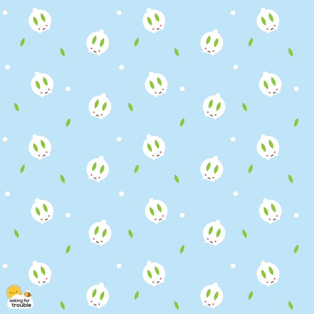 Snow Bunny For Print-on-Demand – Asking For Trouble